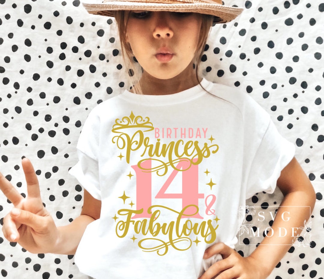 14th Birthday SVG PNG PDF, 14th Birthday Svg, Birthday Svg, 14th ...