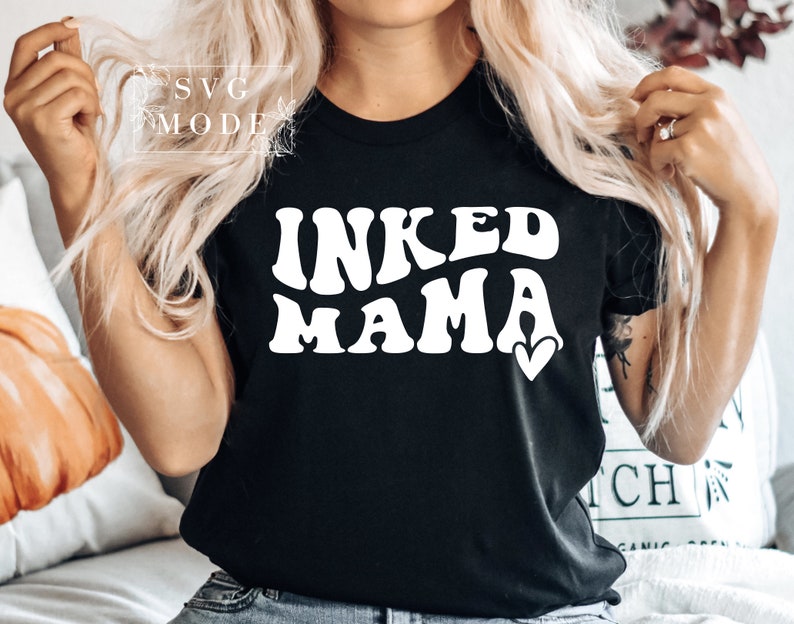 Inked Mama SVG PNG PDF Tattoo Svg Funny Mom Svg - Etsy Canada