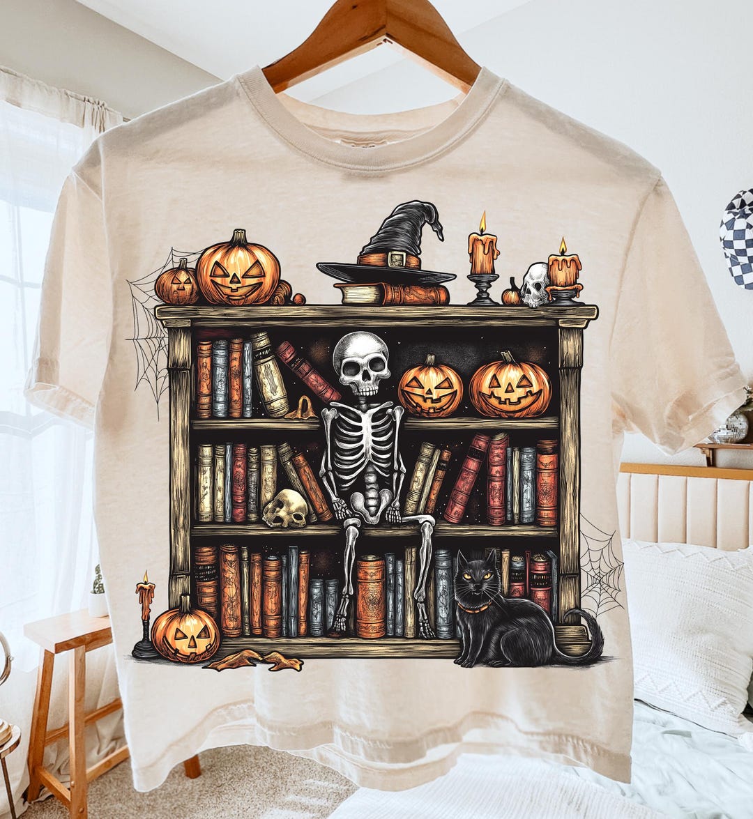Spooky Readers Book Club PNG, Halloween Library Png, Teacher Halloween ...