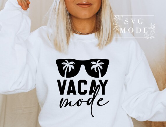 Vacay Mode on SVG PNG PDF Family Vacation Svg Vacay Svg - Etsy