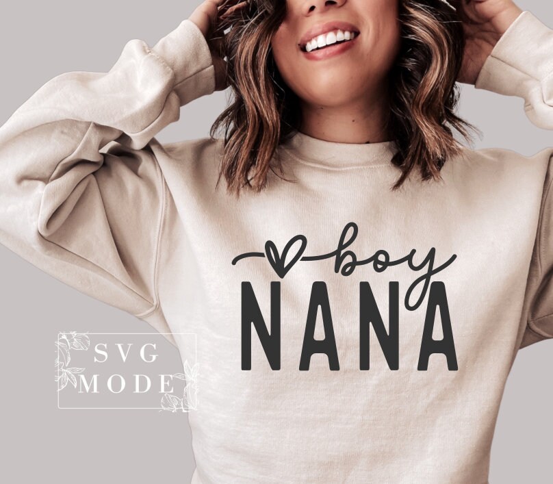 Boy Nana SVG PNG PDF Nana Shirt Svg Boy Svg Nana of Boys - Etsy