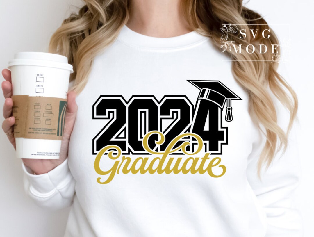 Graduate 2024 SVG PNG PDF Class of 2024 Svg Senior 2024 Svg - Etsy