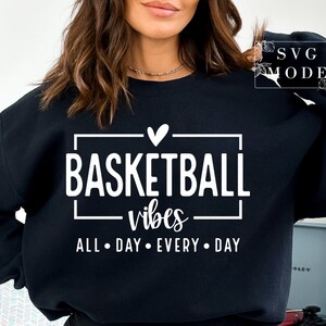 Basketball Vibes SVG PNG, Mom Svg, Basketball Mom Svg, Mom Life Svg ...