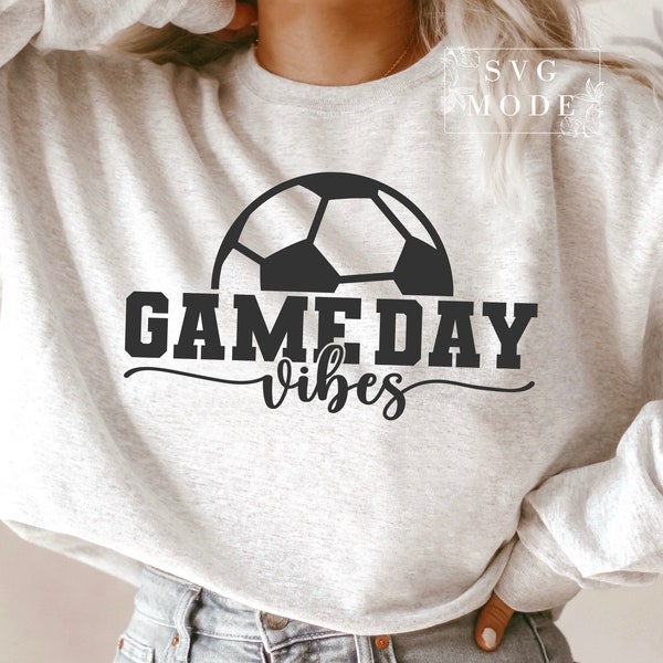 Soccer Game Day Svg - Etsy