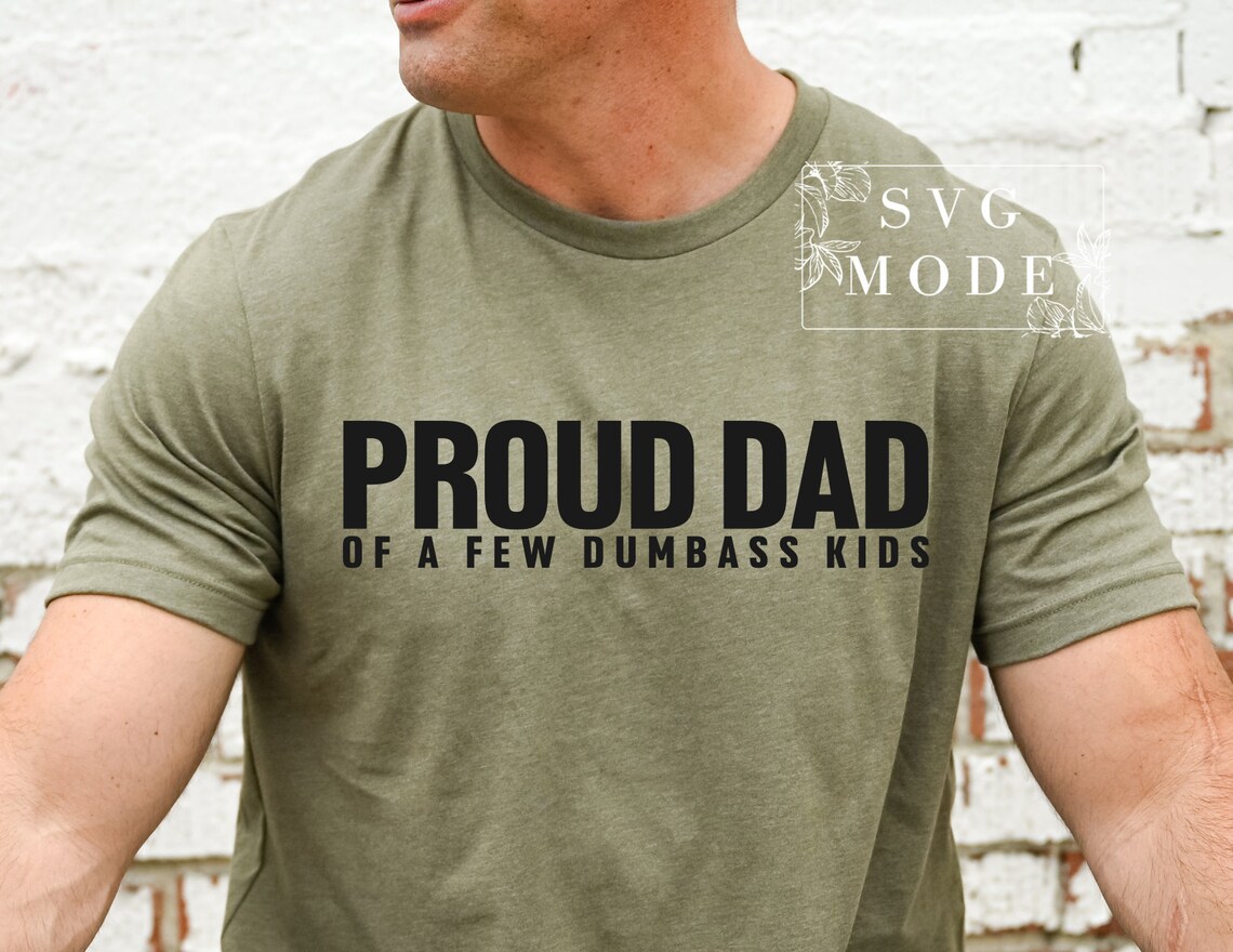 Proud Dad SVG PNG PDF Dad Svg Funny Dad Svg Fathers Day - Etsy