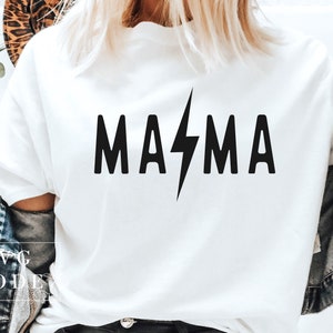 Mama SVG PNG PDF, Rocker Style Mama Svg, Mama Vibes Svg, Mom Svg, Mom ...