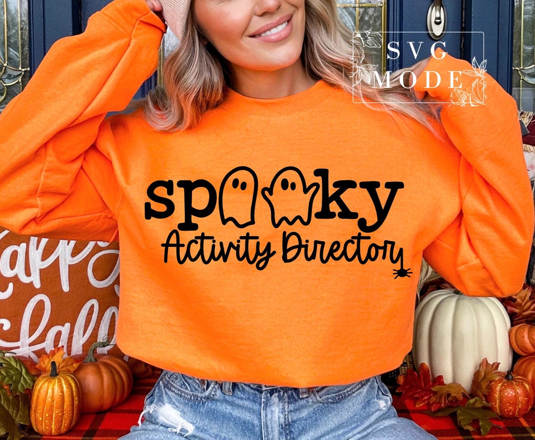 Spooky Activity Director SVG PNG, Spooktacular Activity Director Svg ...