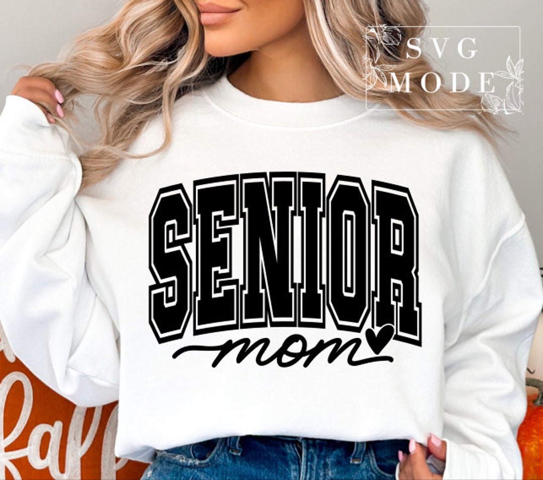 Senior Mom SVG PNG, Proud Senior Mom Shirt Svg, Proud Family Shirt Svg ...