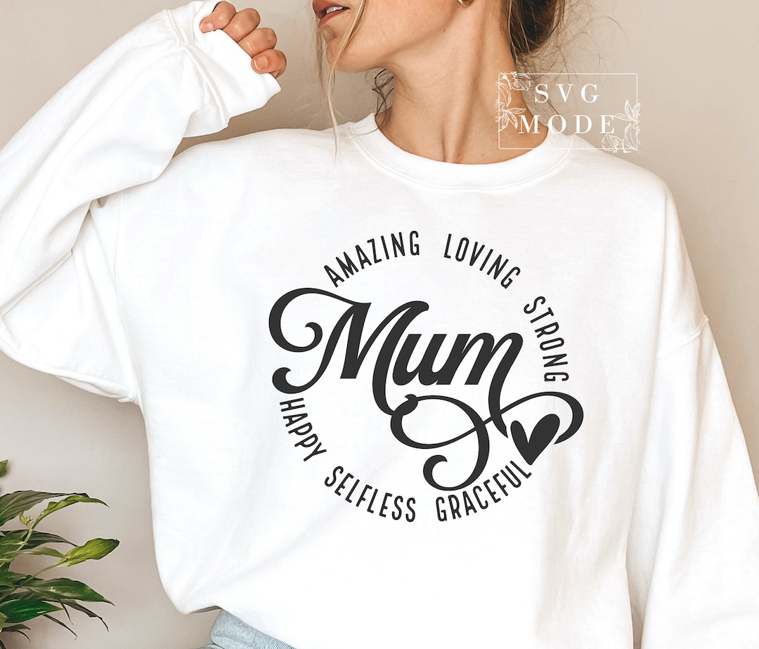 Mum is Strong SVG PNG PDF, Mother's Day Svg, Mum Shirt Svg, Mum Svg ...