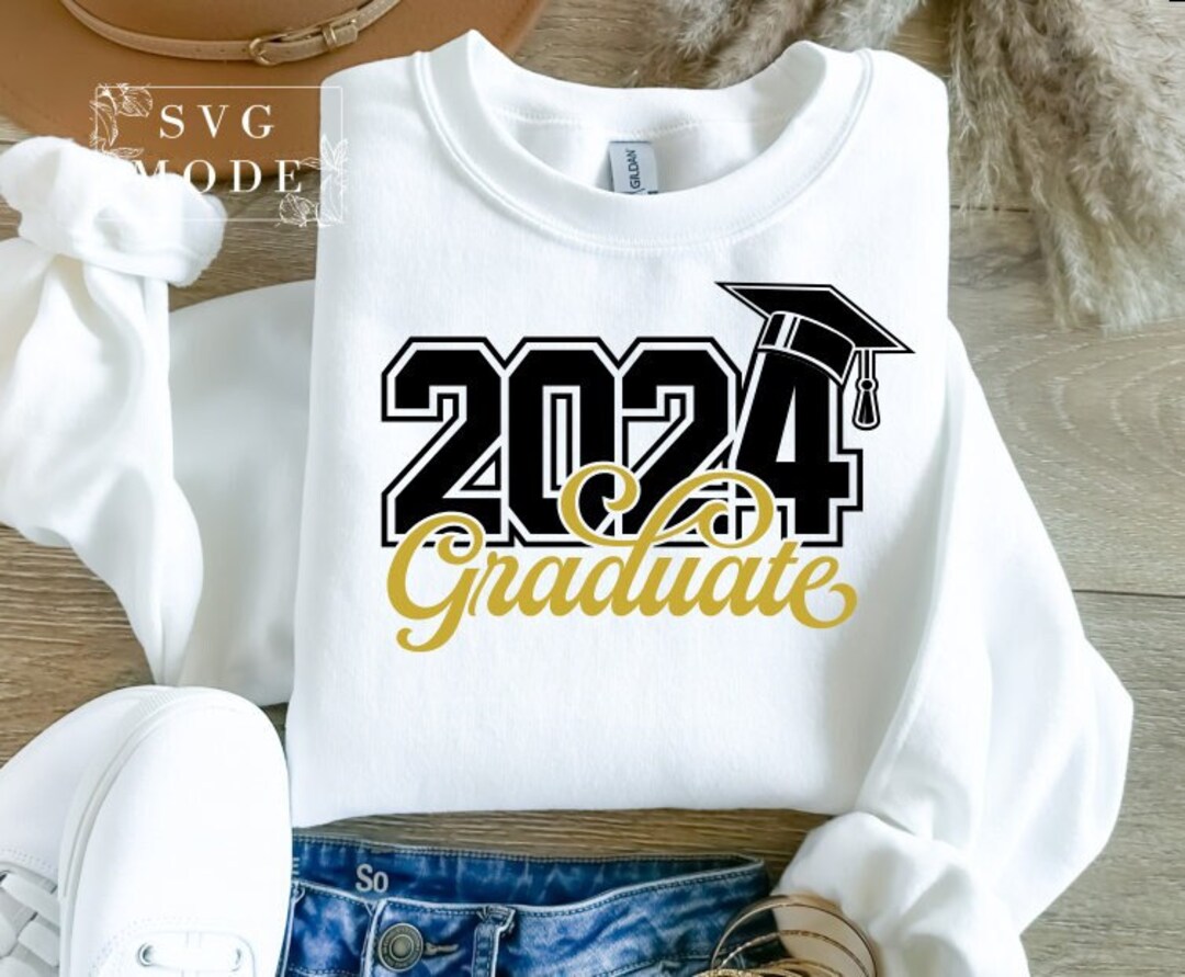 Graduate 2024 SVG PNG PDF, Class of 2024 Svg, Senior 2024 Svg ...