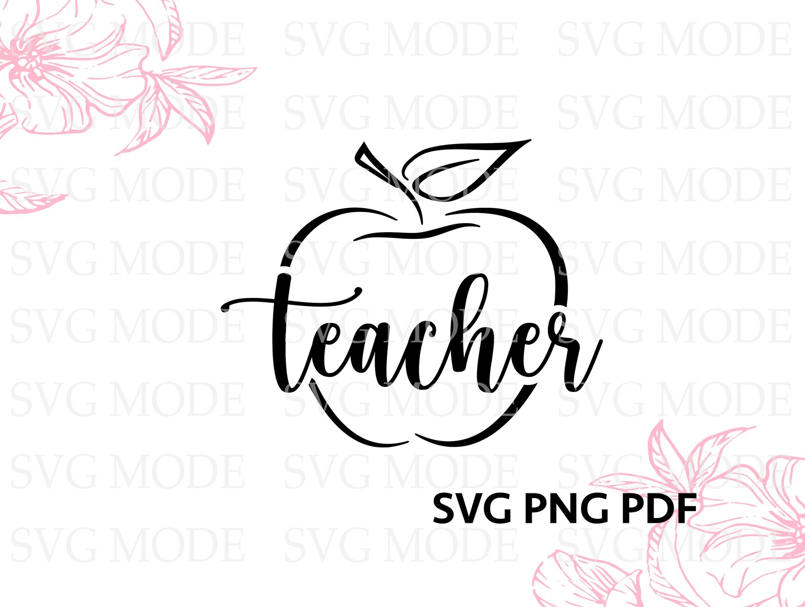 Teacher Appreciation SVG PNG PDF Teacher T-shirt Svg Best - Etsy