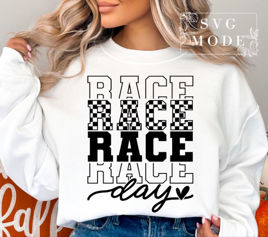 Race Day SVG PNG, Race Day Vibes Svg, Game Day Svg, Race Day Cheer Svg ...