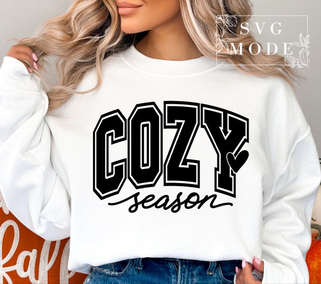 Cozy Season SVG PNG, Sweater Weather Svg, Get Cozy Svg, Merry Christmas ...