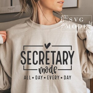 One Loved Secretary SVG PNG, Best Secretary Svg, Secretary Appreciation ...