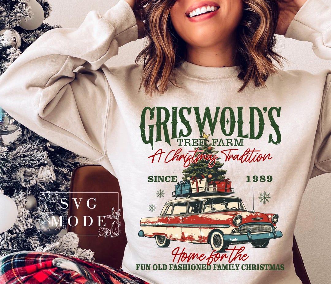Griswold Christmas Tree Farm PNG, Merry Christmas Png, Family Christmas ...
