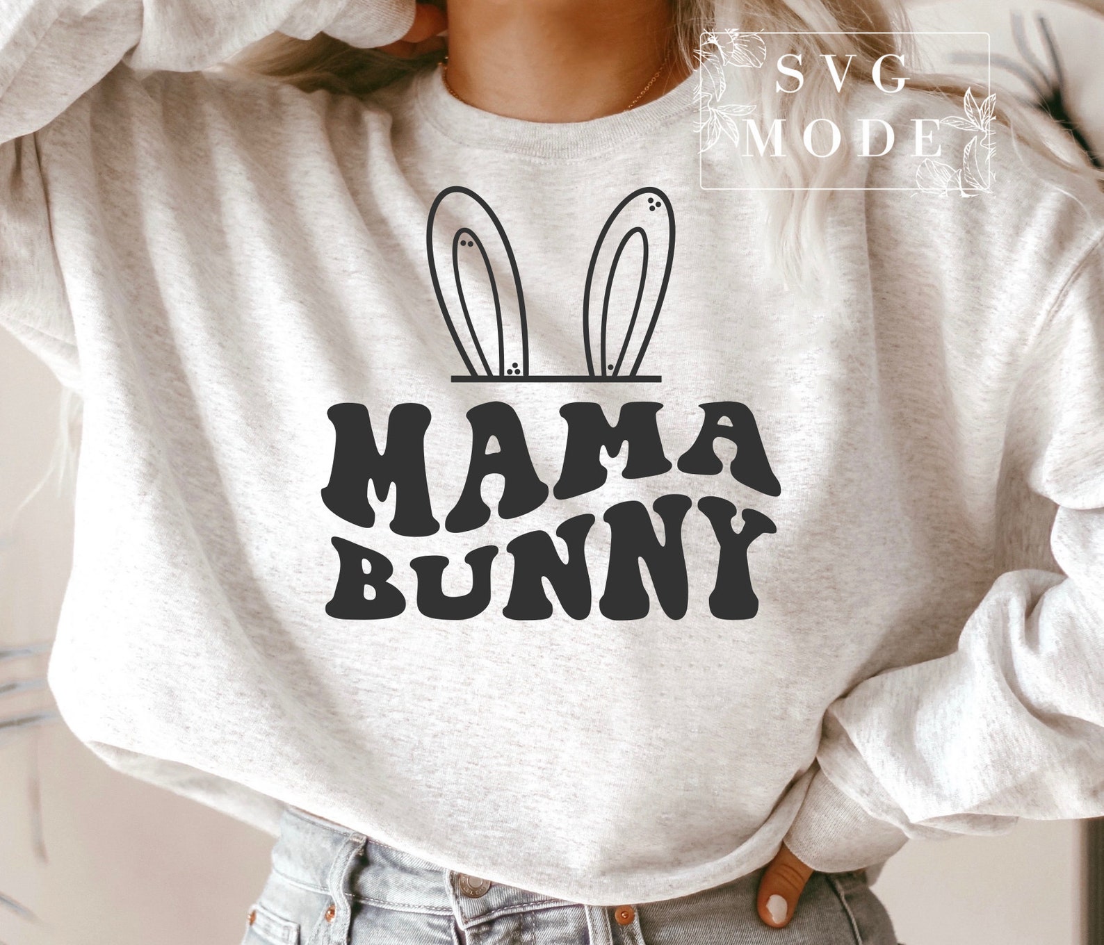 Mama Bunny SVG PNG PDF Easter Mama Shirt Svg Bunny Mama Svg - Etsy