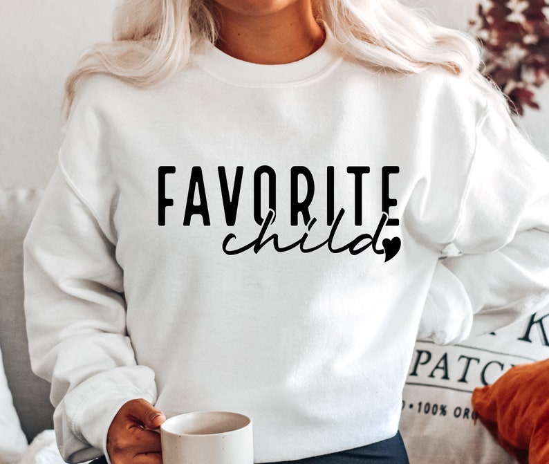 Favorite Child SVG PNG PDF Mom Shirt Svg Daughter Shirt Svg - Etsy UK