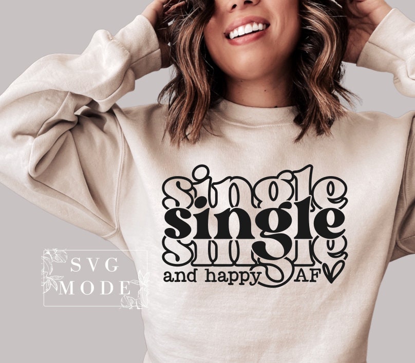 Single Af SVG PNG PDF Funny Valentine Svg Hello Valentine - Etsy