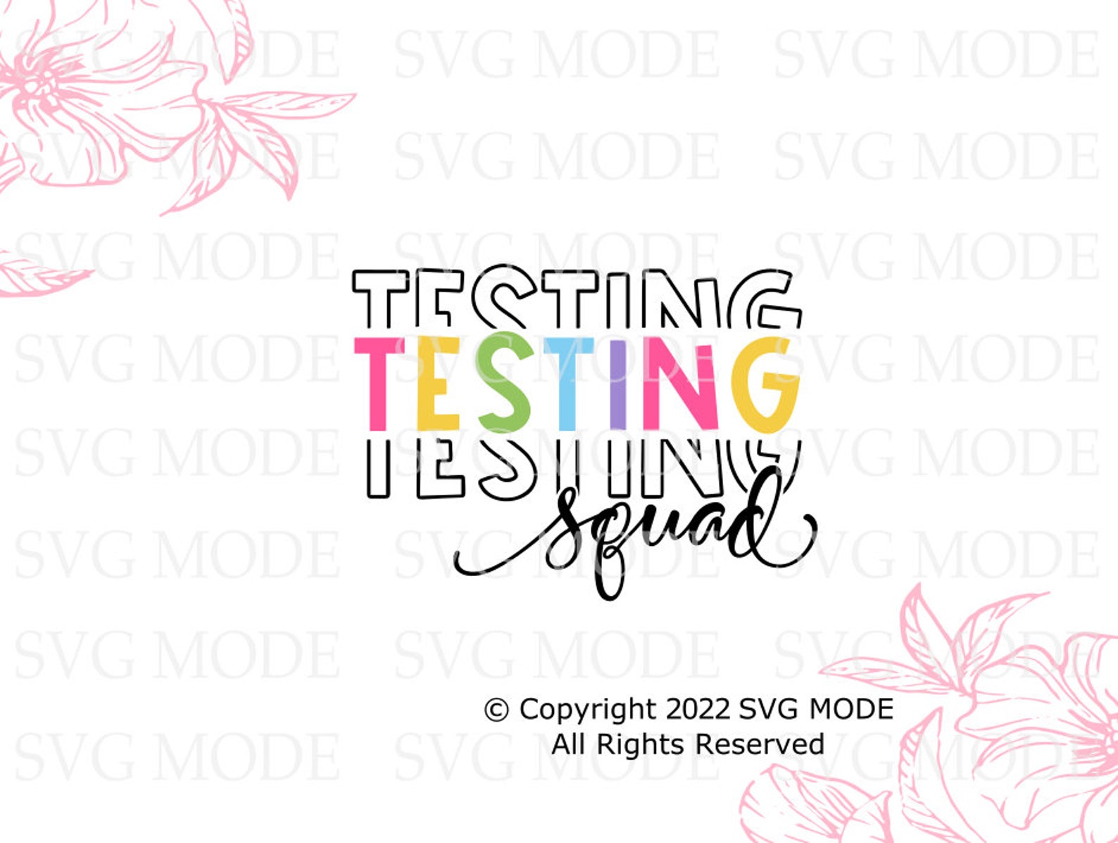 Test Day Teacher Shirt SVG PNG PDF, Testing Squad Svg, Test Day Svg ...