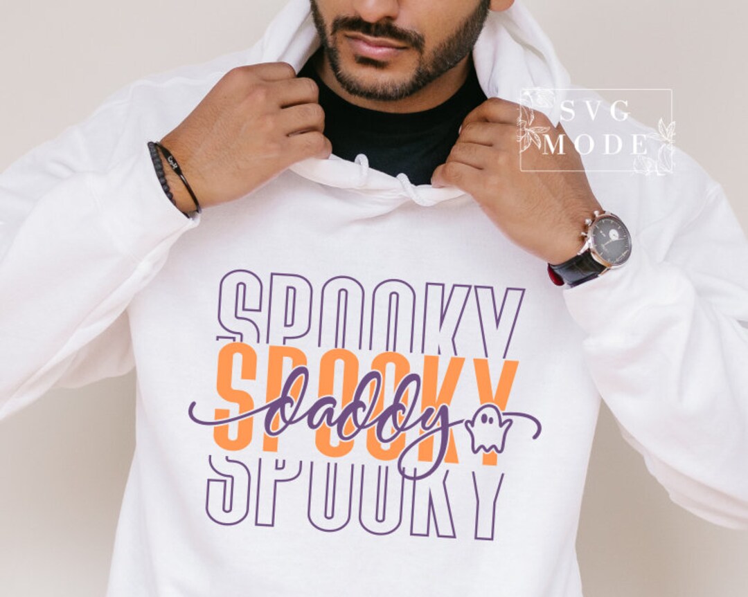 Spooky Daddy SVG PNG PDF, Halloween Dad Svg, Halloween Svg, Halloween ...