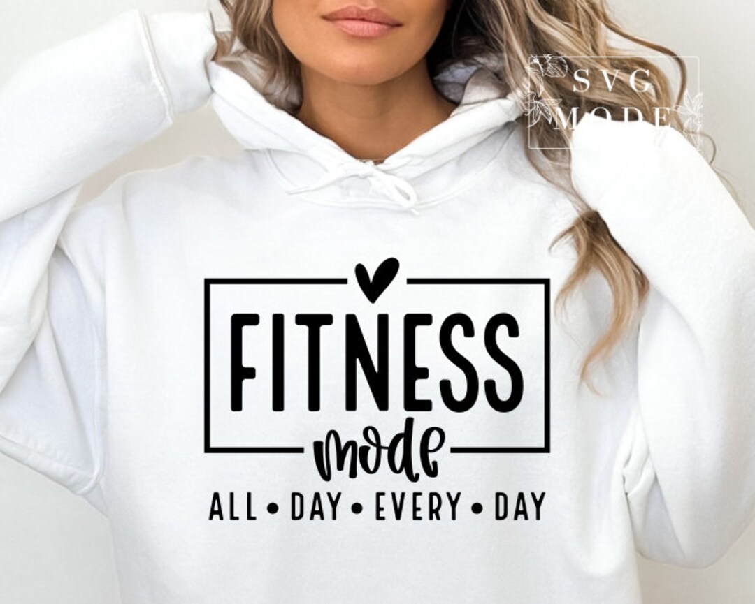 Fitness Mode SVG PNG Fitness Svg Gym Shirt Svg Exercise - Etsy