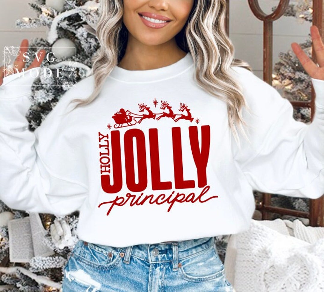 Merry Principal SVG PNG, Principal Christmas Svg, Principal Svg, Merry ...
