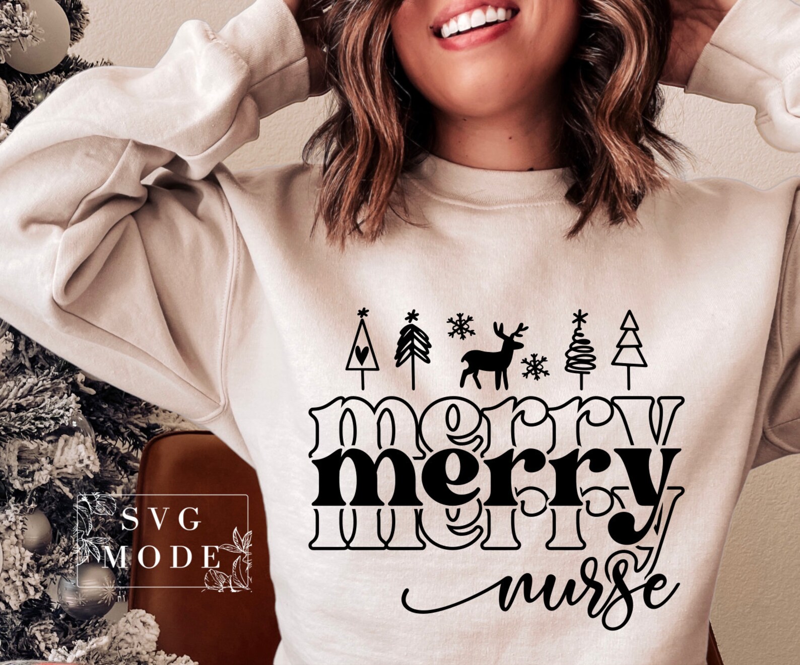 Merry Nurse SVG PNG Christmas Nurse Svg Santa's Favorite - Etsy