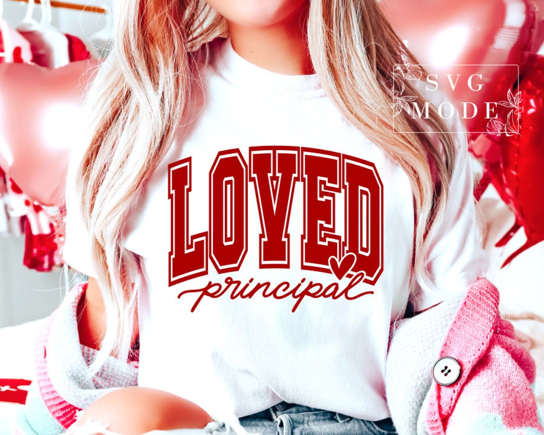 Cupid's Favorite Principal SVG, Principal Valentine Svg, Loved ...