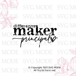 Principal Mode SVG PNG, One Loved Principal Svg, Best Principal Svg ...