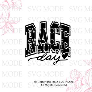 Race Day SVG PNG, Race Day Vibes Svg, Game Day Svg, Race Day Cheer Svg ...