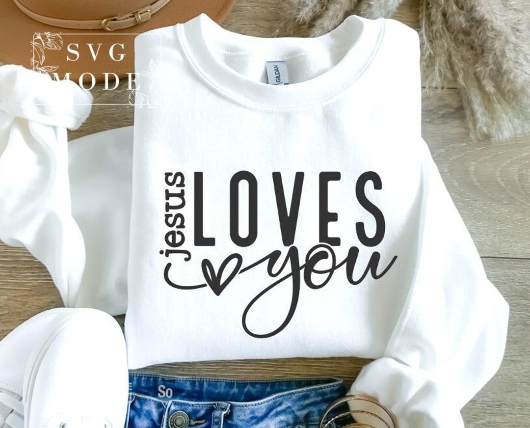 Jesús te ama SVG PNG, amor como Jesús svg, cristiano svg, religioso svg ...