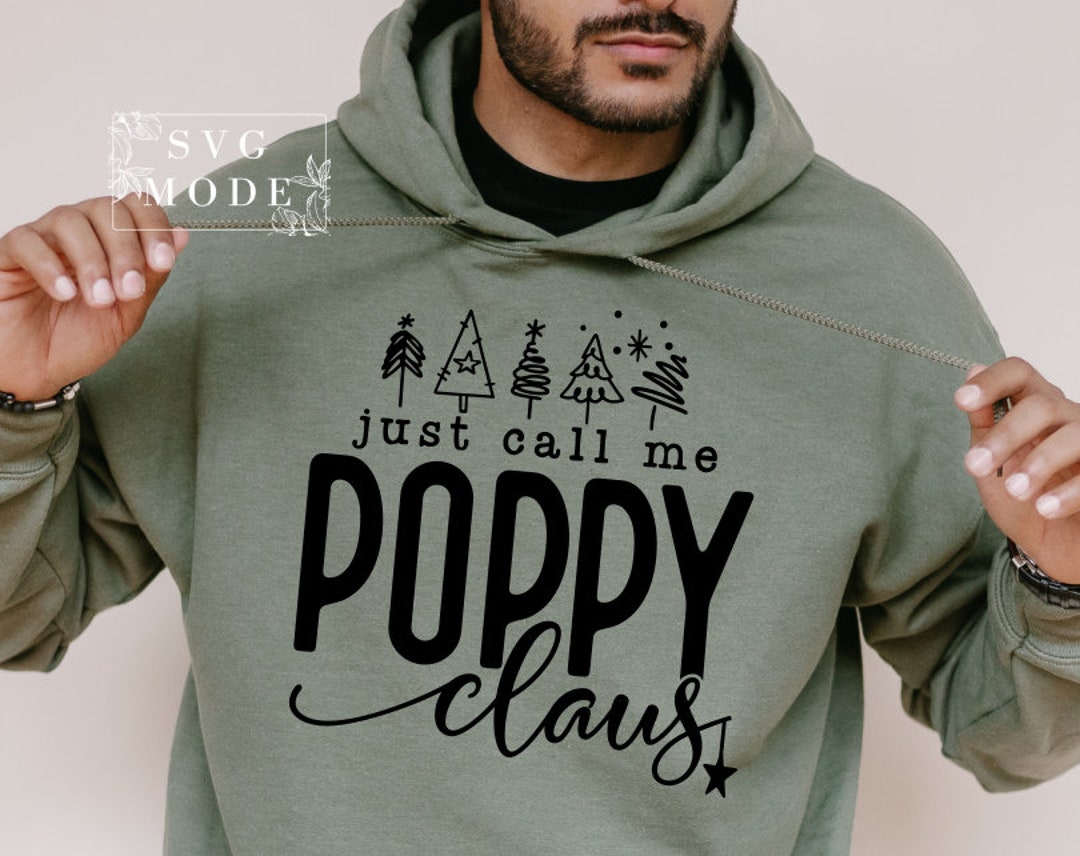 Poppy Claus SVG PNG PDF, Merry Poppy Svg, Christmas Poppy Svg ...