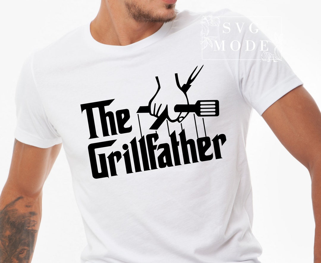 The Grillfather SVG PNG PDF, Father's Day Svg, Bbq Svg, Chef Svg, Grill ...