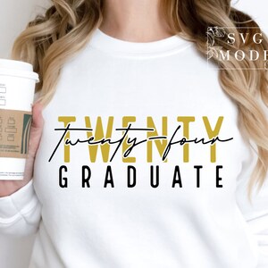 Absolvent 2024 SVG PNG PDF, Klasse von 2024 SVG, Senior 2024 SVG ...