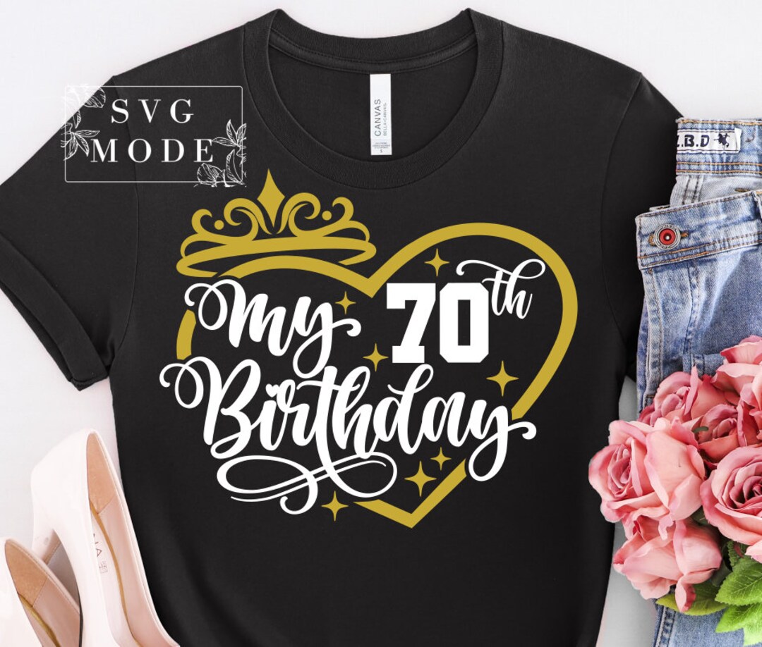 70th Birthday SVG PNG, Hello Seventy Svg, Seventy and Fabulous Svg ...