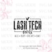 Lash Tech SVG PNG, Lash Boss Mode Svg, Lash Boss Svg, Lash Tech Png ...