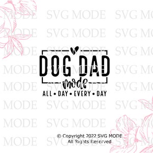 Dog Dad SVG PNG PDF, Dog Daddy Svg, Paw Svg, Love Dogs Svg, Pet Svg ...