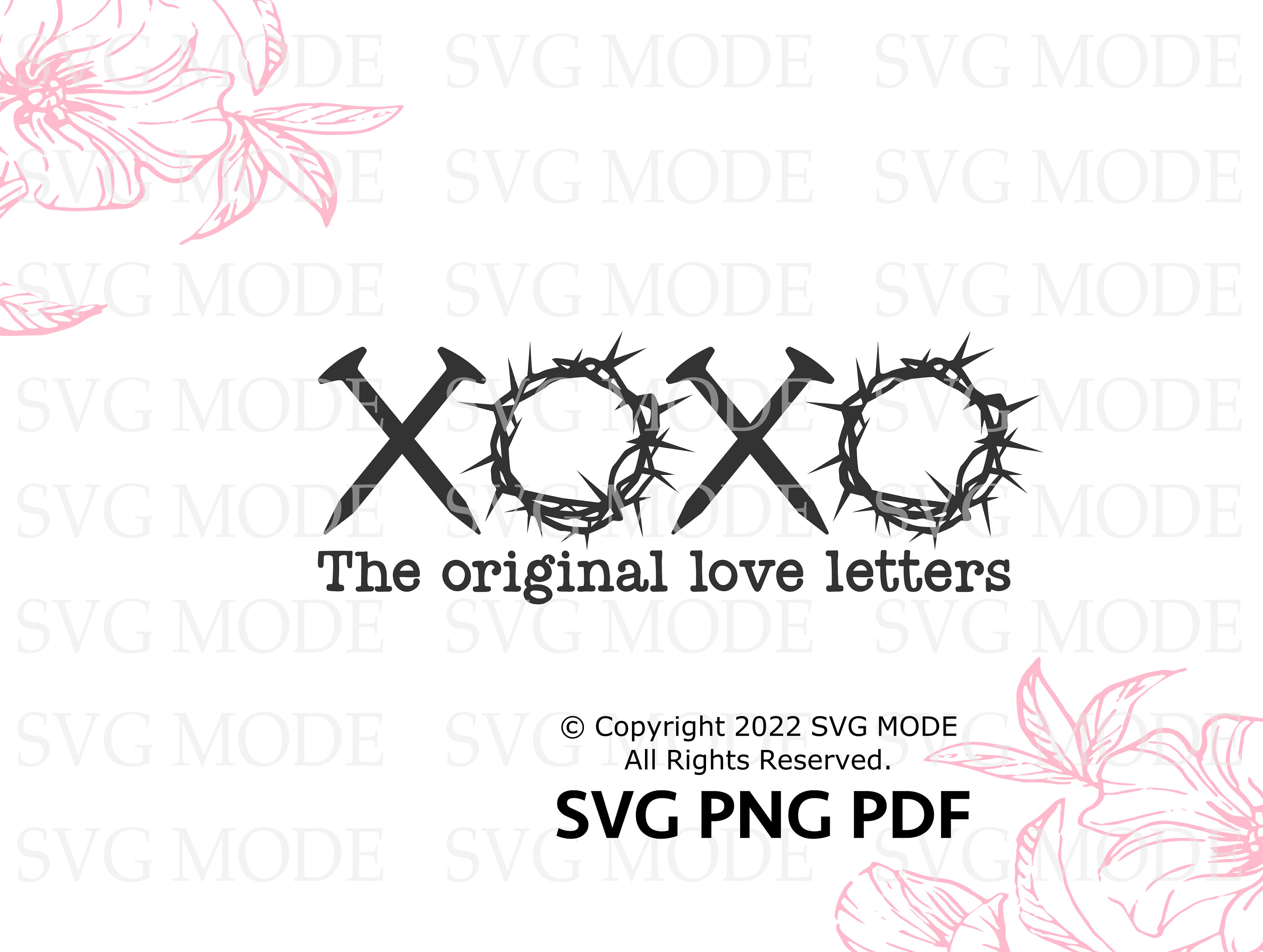 XOXO the Original Love Letters Svg Png Pdf XOXO Svg XOXO - Etsy