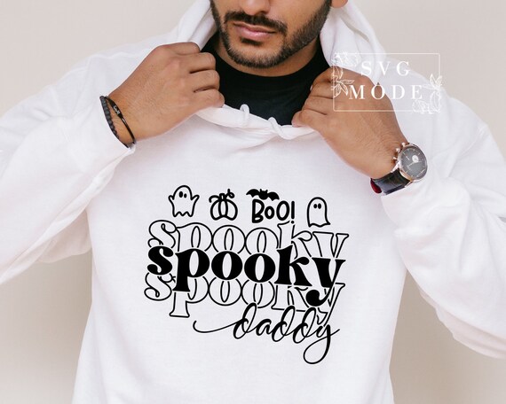 Spooky Daddy SVG PNG PDF Halloween Dad Svg Halloween Svg - Etsy