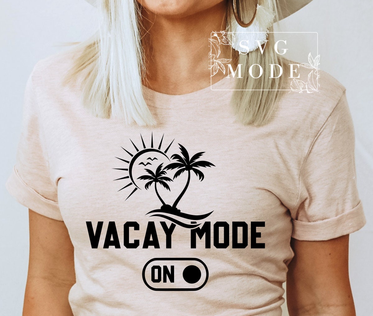 Vacay Mode on SVG PNG PDF Family Vacation Svg Vacay Svg - Etsy