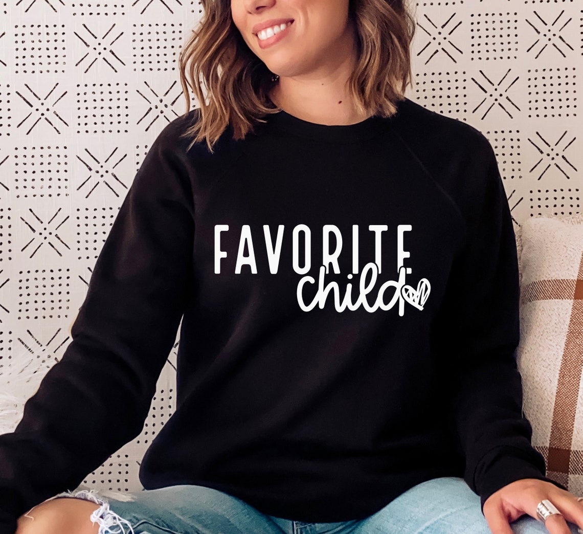 Favorite Child SVG PNG PDF Mom Shirt Svg Daughter Shirt Svg | Etsy