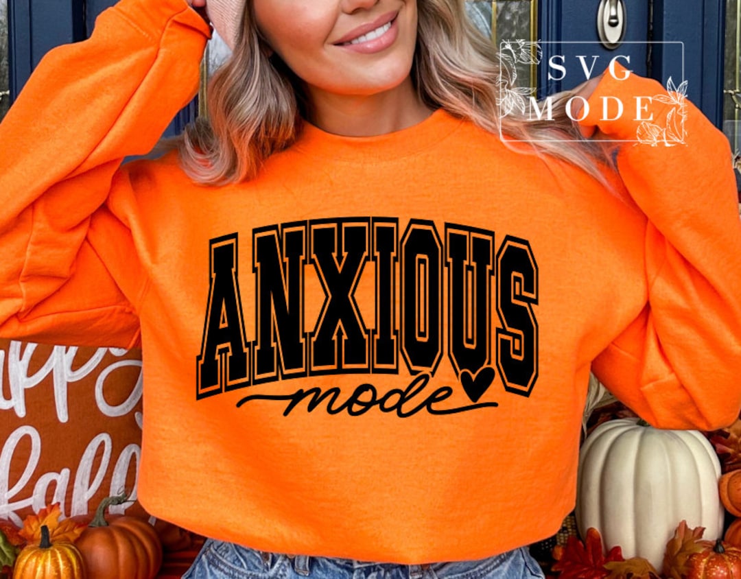 Forever Anxious SVG PNG, Mental Health Svg, Anxiety Svg, Always Anxious ...