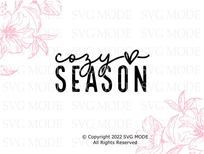 Cozy Season SVG PNG PDF, Get Cozy Svg, Merry Christmas Svg, Christmas ...