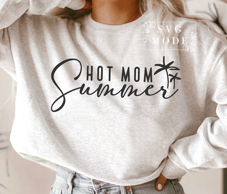 Hot Mom Summer SVG PNG PDF, Vacay Vibes Svg, Vacay Svg, Vacation Svg ...