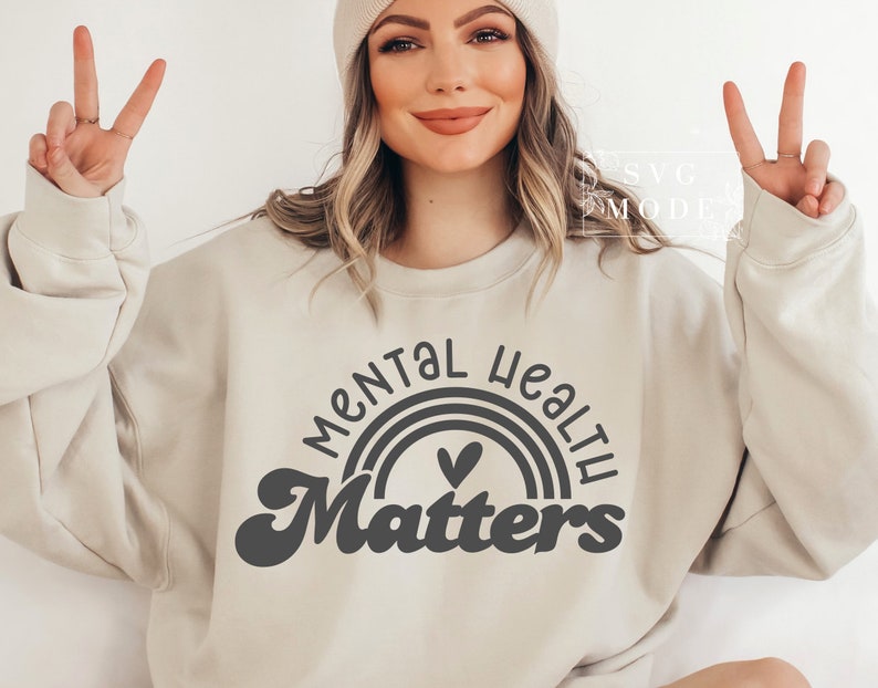 Mental Health Matters SVG PNG PDF Mental Health Awareness - Etsy