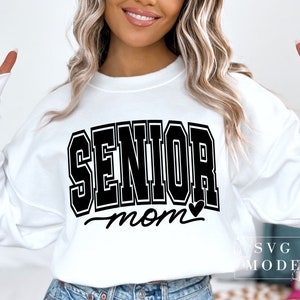 Senior Mom SVG PNG, Proud Senior Mom Shirt Svg, Proud Family Shirt Svg ...