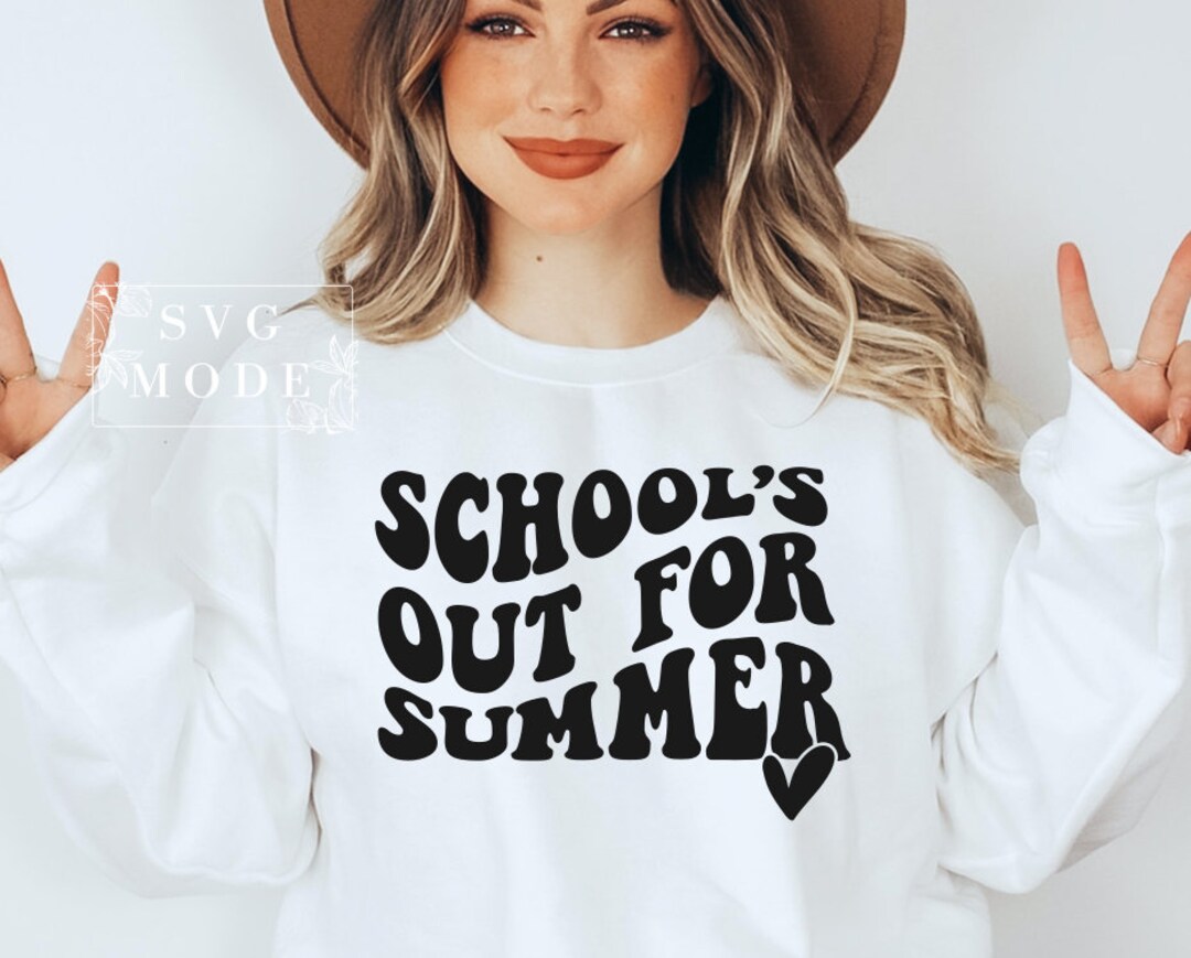 School's Out for Summer SVG, Teacher Svg, Summer Break Svg, End of ...