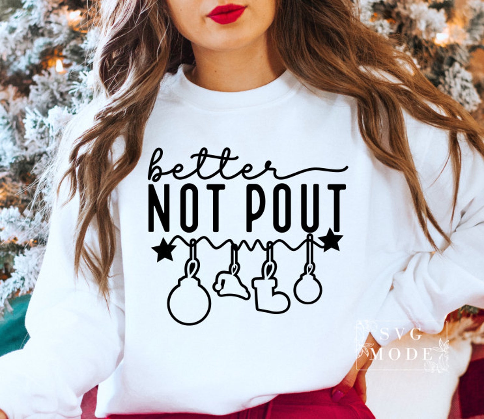 Better Not Pout SVG PNG Christmas Vibes Svg Cozy Season Svg - Etsy