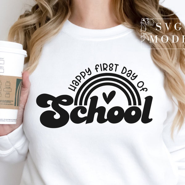 First Day of School Svg - Etsy