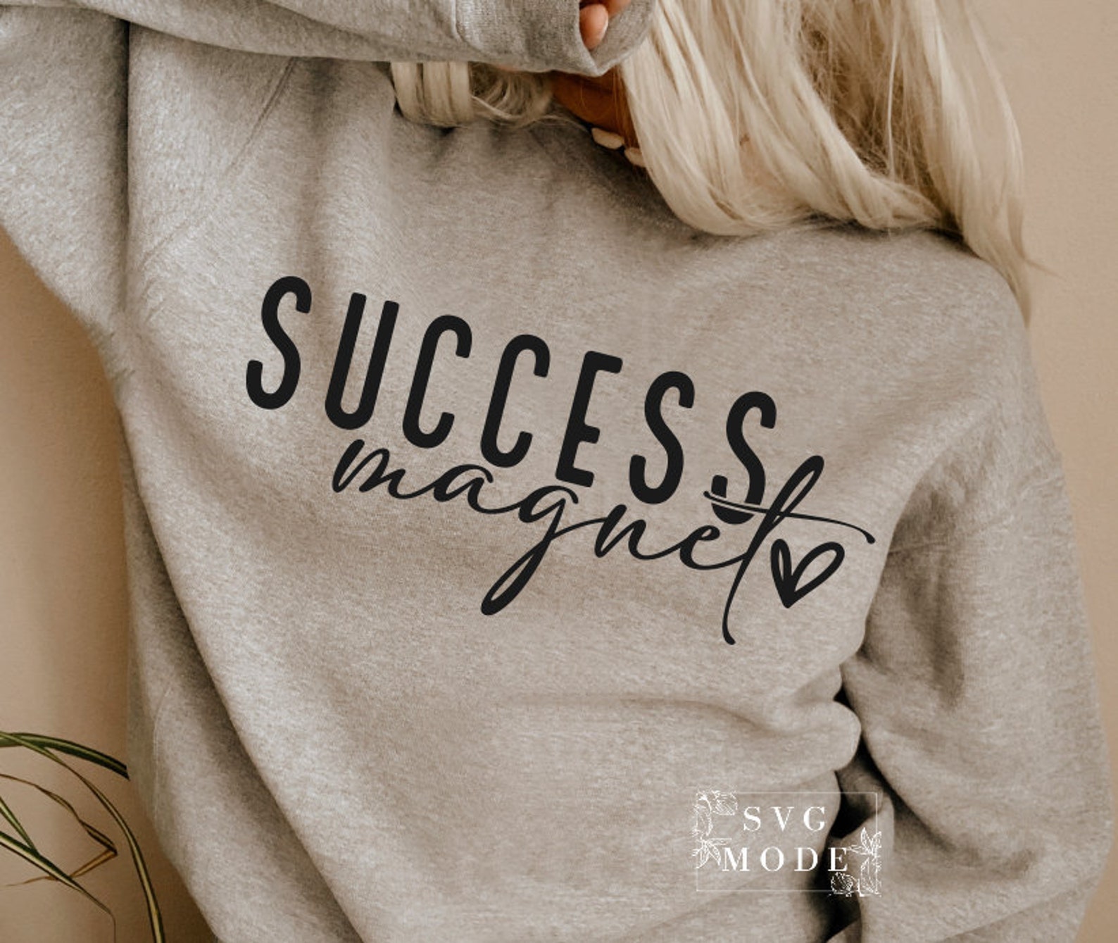 Success Magnet SVG PNG PDF, Success Svg, Law of Attraction Svg ...